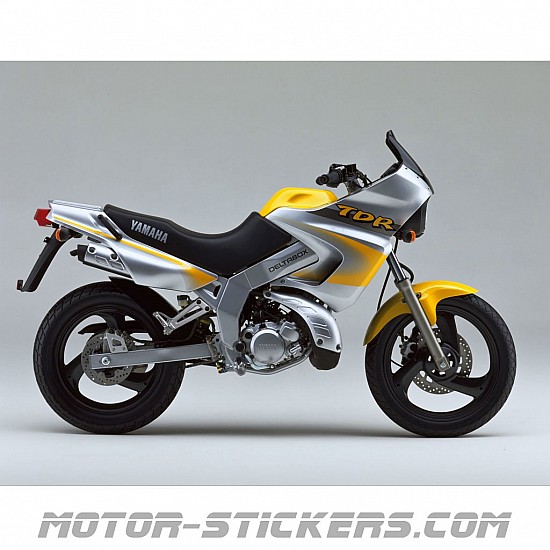 Yamaha TDR 125 1998 autocollants